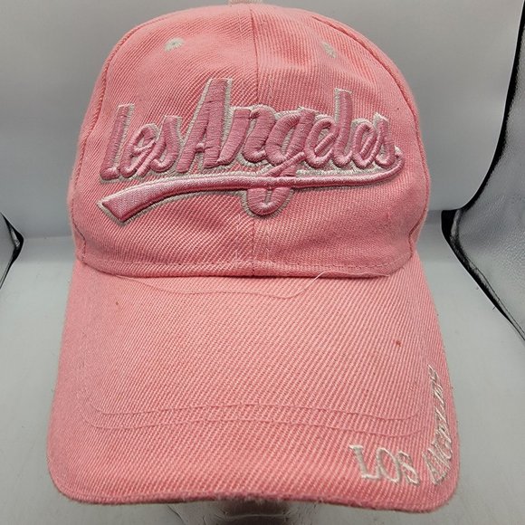Lanza | Accessories | Los Angeles Adults Pink Hat Cap Lazna Casual ...